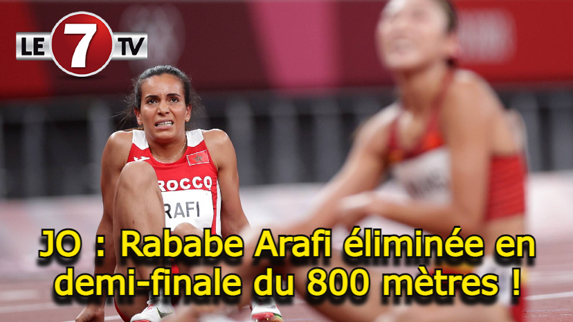 JO: La Marocaine Rababe Arafi éliminée en demi-finale du 800 mètres ...