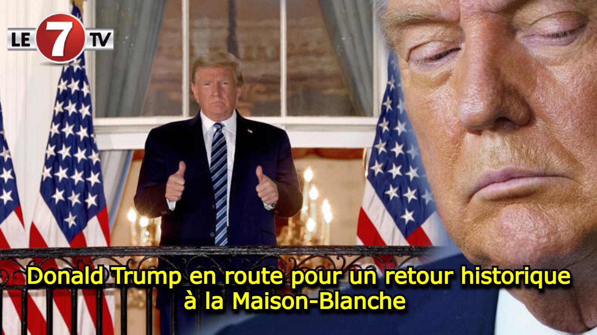 Donald Trump en route pour un retour historique à la Maison-Blanche ...