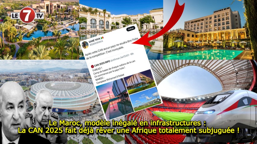 Le Maroc, modèle inégalé en infrastructures : La CAN 2025 fait déjà ...