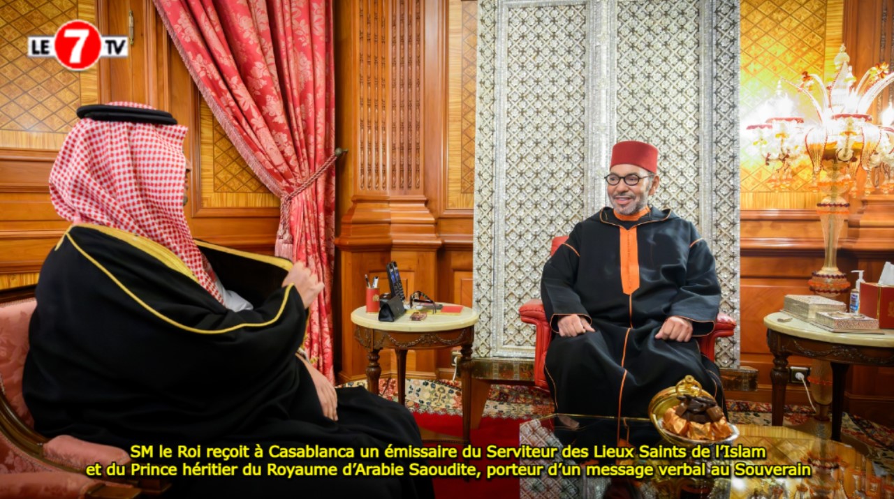 SM le Roi reçoit à Casablanca un émissaire du Serviteur des Lieux ...