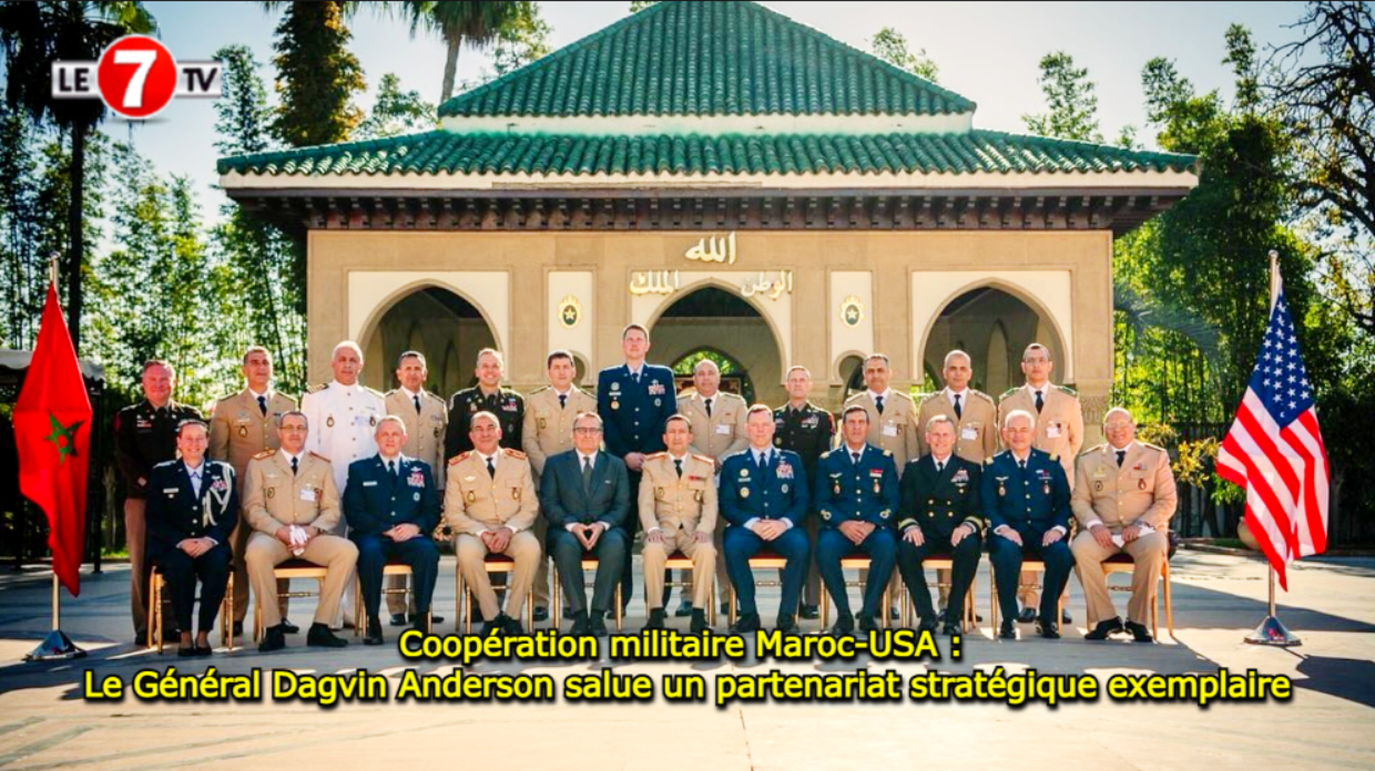 Coopération militaire Maroc-USA : Le Général Dagvin Anderson salue un ...