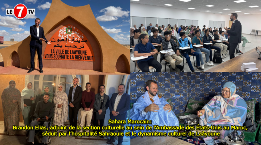 Sahara Marocain: Brandon Elias, adjoint de la section culturelle au ...