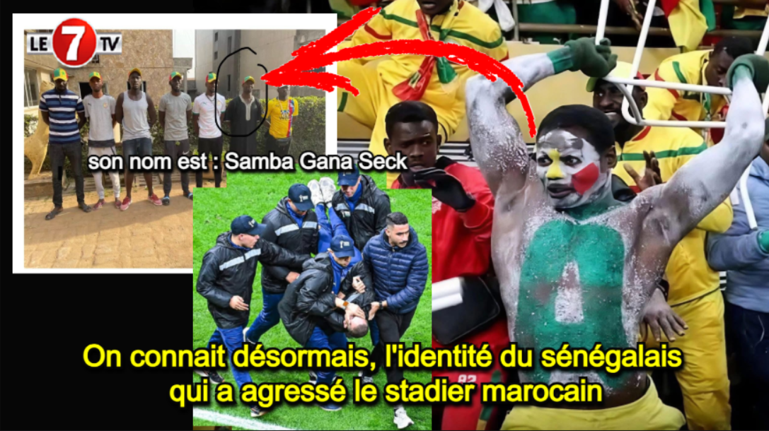 On connait désormais, l’identité du sénégalais qui a agressé le stadier ...