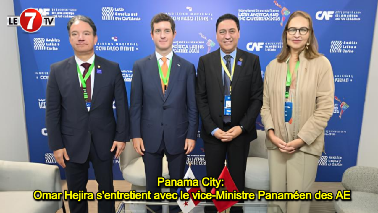 Panama City: Omar Hejira s’entretient avec le vice-Ministre Panaméen ...