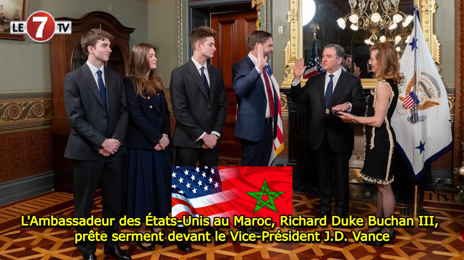 L’Ambassadeur des États-Unis au Maroc, Richard Duke Buchan III, prête ...